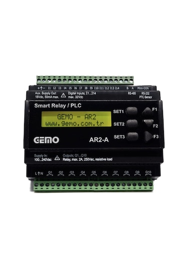 GEMO AR2-A-24VDC-14D Fiyatları ve Özellikleri