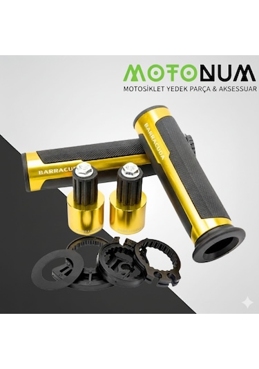 Cf Moto 450 Mt Barracuda Elcik Takımı-silikonlu-sarı-el07038 Fiyatları ...