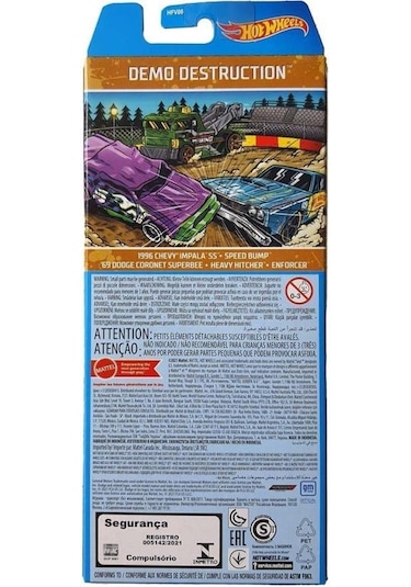 Demo Destruction - Hot Wheels 5’li Araba Seti - HFV86 Fiyatları ve ...