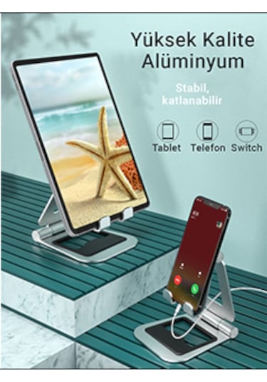 Mühlen T5 Ayarlanabilir Ergonomik Telefon Tablet Tutacağı Askısı Standı ...