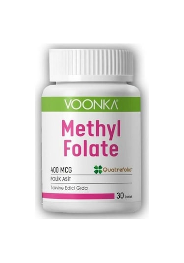 Voonka Methyl Folate 30 Tablet Fiyatları ve Özellikleri