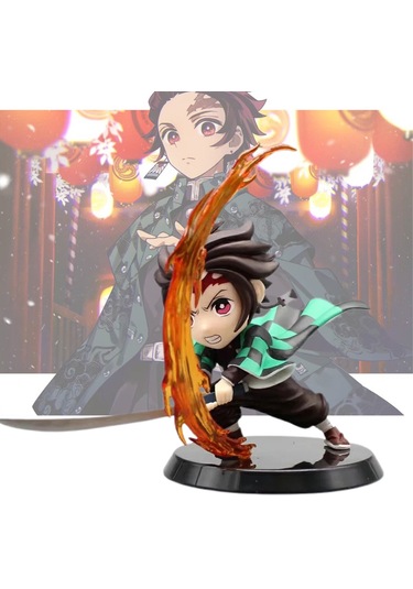 Loveseason Anime Figürü Düşük Koku Demon Slayer Heykeli Modeli Aksiyon ...