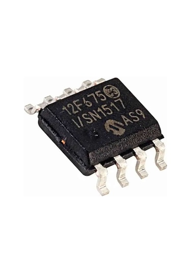 Microchip PIC12F675-I/SN So8 8 bit 20Mhz Mcu Entegre IC 12F675 S ...