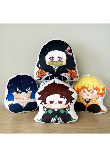 M - 45 Cm Demon Slayer Animasyon PeriferikPeluş Gönüllü Yastık Nezuko ...