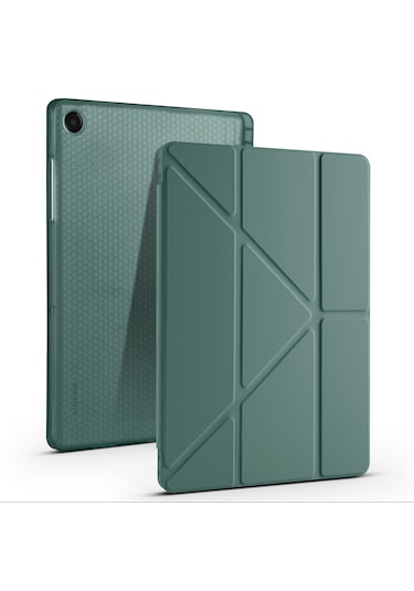 Samsung Galaxy Tab A11 Plus A9 Plus Kılıf Tri Folding Kalem Bölmeli ...