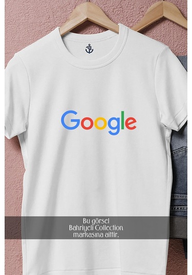 Oversize Google Logo Google Doodle Tasarımlı Unisex T-shirt Beyaz XL ...