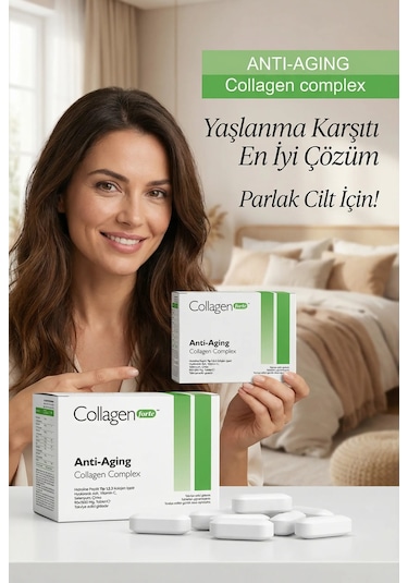 Collagen Forte Anti-Aging Collagen Complex 1500mg 90 Tablet Fiyatları ...