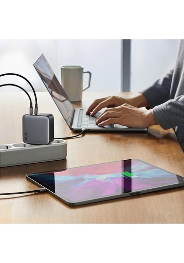 Ugreen 100W GaN 4 Portlu QC 4.0 PD 3.0 SCP AFC PPS Masaüstü Hızlı Şarj ...