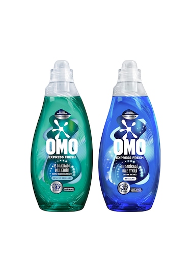 Omo Express Fresh Ultra Beyaz Sıvı Deterjan 1480ml X1 Kötü Koku Karşıtı ...