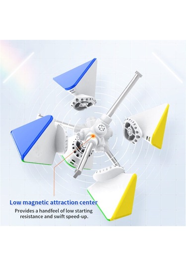 Gelişmiş-gan Pyraminx Manyetik Sihirli Hız Küp Gan Piramidi ...