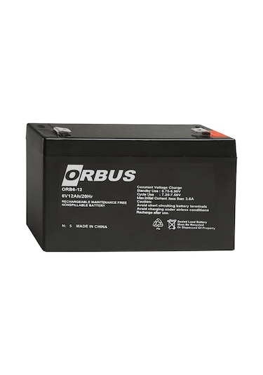 Orbus 6v 12 Ah Kuru Akü Fiyatları ve Özellikleri