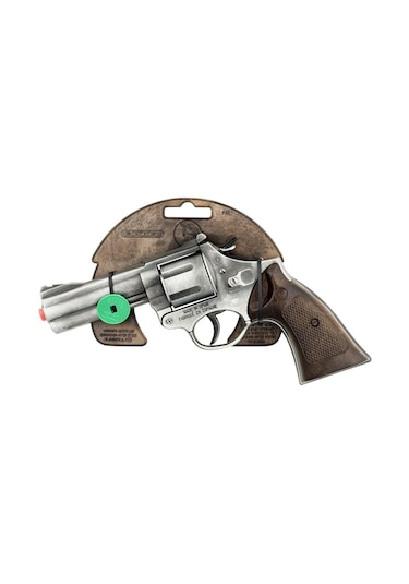 Gonher Revolver 12'li Uzun Namnulu Gri Metal Polis Koleksiyon Tab ...