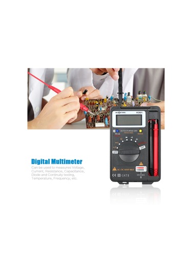Folinda Multimetre Rıchmeters El Tipi Mini Dijital Multimetre Çok ...