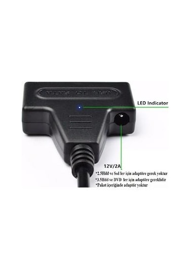 Usb sata hdd kablo usb usb harddisk bağlantı kablosu usb sata ssd ...