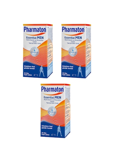Pharmaton Essential Men 30 Kapsül 3 Adet Fiyatları ve Özellikleri