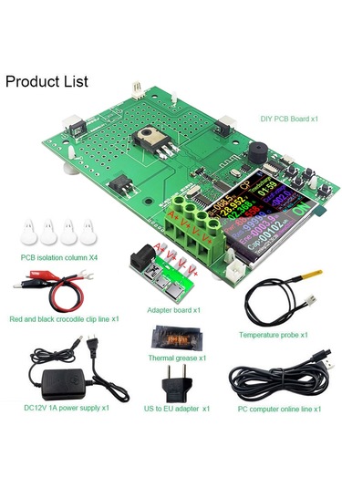 Dl24 Pcb Kurulu-dıy Pcb Kurulu 4 Tel 1000 W Usb Test Cihazı Elektronik ...