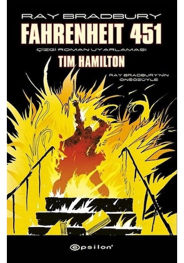 Fahrenheit 451-Çizgi Roman Uyarlaması - Ray Bradbury - Epsilon Yayınevi ...