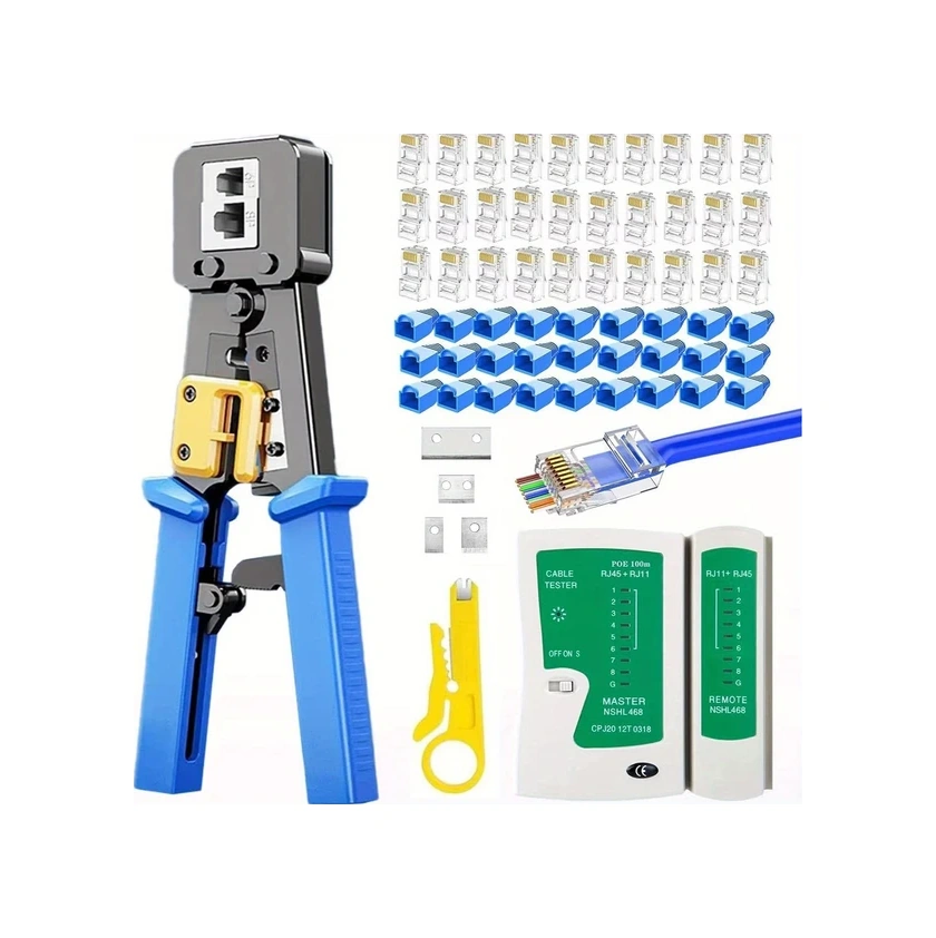 Willowhaven 1 Set Rj45 Crimp Aleti Kiti - Rj45 Paslanmaz Kablo Pense ...