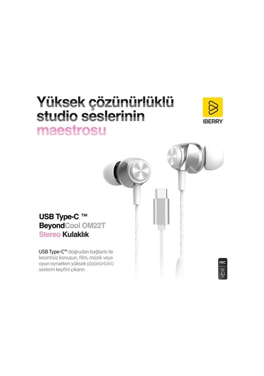 Iberry Type-c Beyondcool Kablolu Kulaklık Diğer Beyaz Fiyatları ve ...