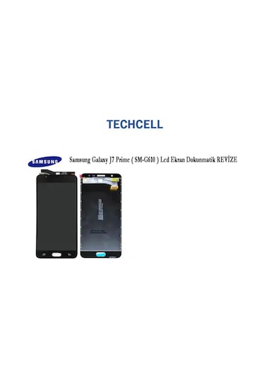 Samsung Galaxy J7 Prime ( Sm-G610 ) Lcd Ekran Dokunmatik Revize Siyah ...
