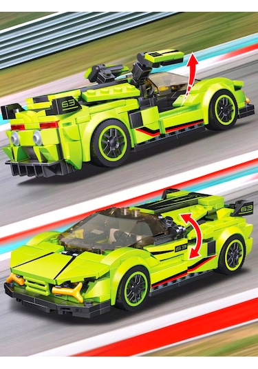 Teknik Lamborghini Revuelto Lego Araba Porsche Lego Araba Yapı Blok ...