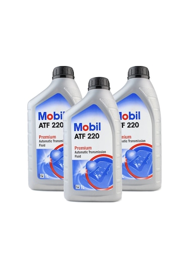 Mobil Atf 220 Kırmızı Şanzıman ve Direksiyon Yağı 3 x 1 L Fiyatları ve ...
