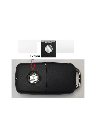 Volkswagen 12Mm Vw Anahtar Logosu 3C0837891A (1 Adet.) 564467091 ...
