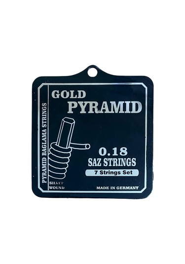 Pyramid Gold Saz Teli 0.18. Kısa Sap Bağlama Teli Fiyatları ve Özellikleri