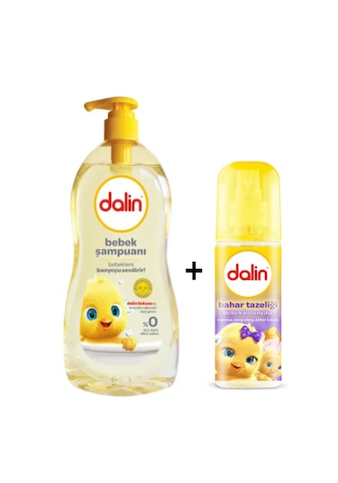 Dalin Bebek Şmpuanı 700 Ml + Dalin Bahar Tazeliği Bebek Kolonyası Set ...