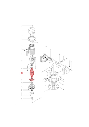 Makita 3601B Endüvi Rotor Kollektör Ürün Kodu 513304-6 Fiyatları ve ...