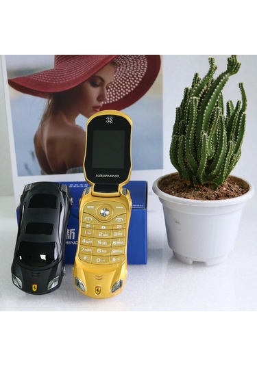Çocuk Oyuncağı Mini Katlanır Telefon Çocuklar İçin Çift Sım Küçük ...