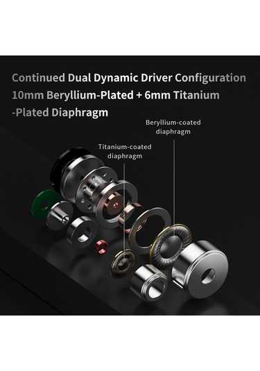 Trn V10 Pro Type-C Çıkarılabilir Kablolu Kulak İçi Kulaklık Gümüş ...