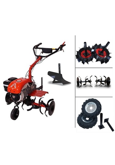 Antrac 200 Go Honda Motorlu Çapa Makinesi + Demiray Demir Teker + Tekli ...