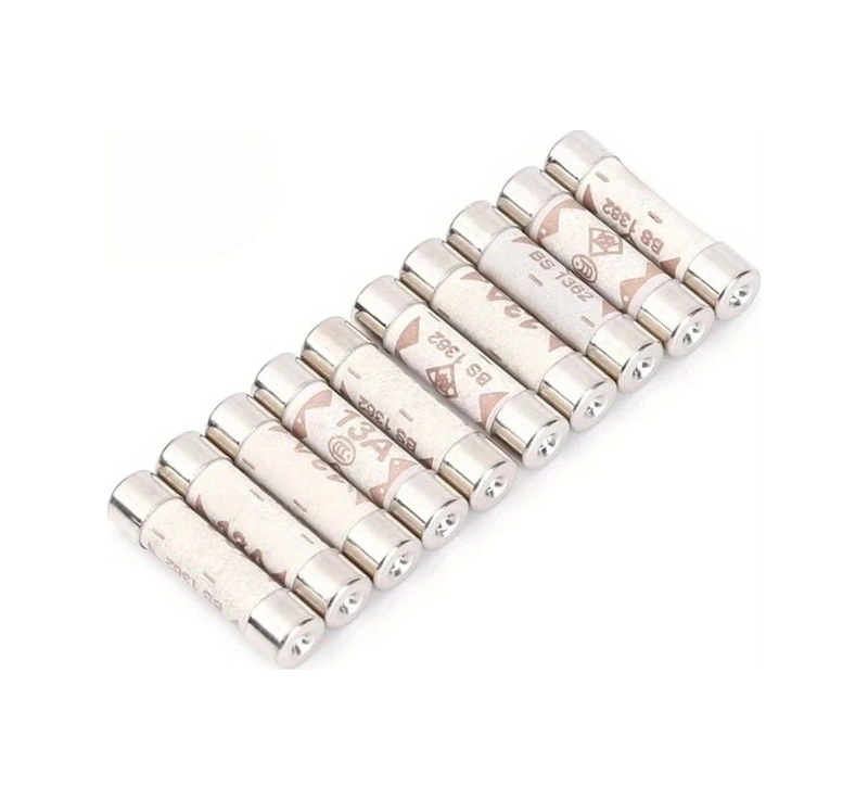 Wangxi 10 Adet Bs1362 Seramik Tüp Sigorta 6x25mm 10a Karışık Renk ...