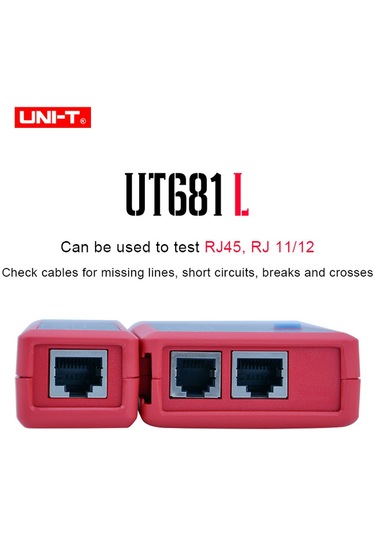 Ut681l-unı-t Ethernet/telefon/bnc/hdmı İletkenliği, Kısa Devre, Çapraz ...