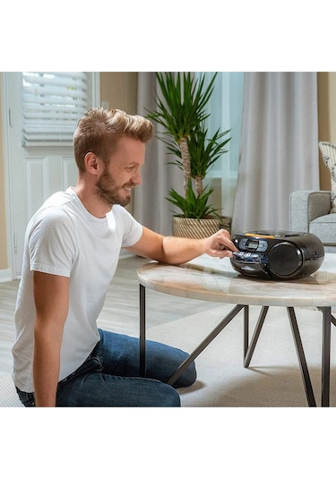 Philips AZ328/37 MP3 CD Kaset Radyo Flash Bellek Çalar Müzik Seti ...