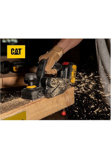 Cat DX81B 18 V 82 MM Çift Bıçaklı Kömürsüz Profesyonel Planya Aküsüz ...