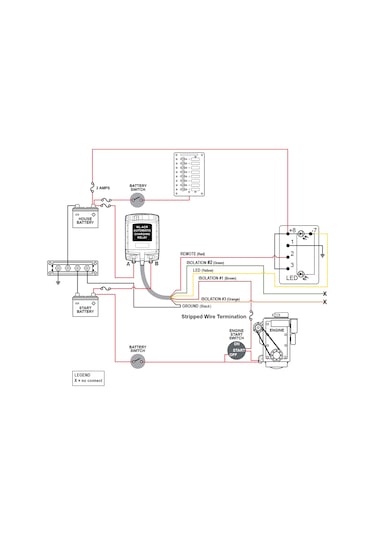 Blue Sea Systems Ml-acr Otomatik Şarj Rölesi 12v/500a 7622 Fiyatları ve ...