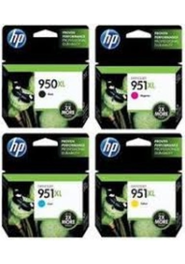 Hp 950Xl Hp 951Xl Kartuş 4'Lü Set Cn045 Cn046 Cn047 Cn048 Fiyatları ve ...