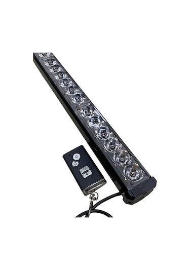 Federal Sıgnal 12v Led Bar Off-road Fonksiyonlu Kumandalı Kırmızı-beyaz ...