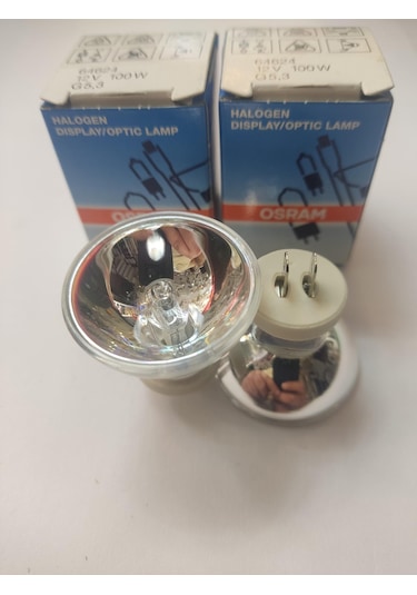 OSRAM 64624 12V 100W G5,3 DUY DİŞCİ ÇANAK AMPUL MADE İN GERMANY ...