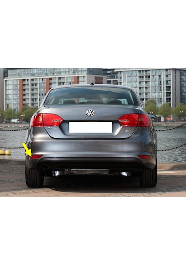 VW Jetta 2011-2014 Sol Arka Tampon Alt Köşe Reflektörü 5C6945105A ...
