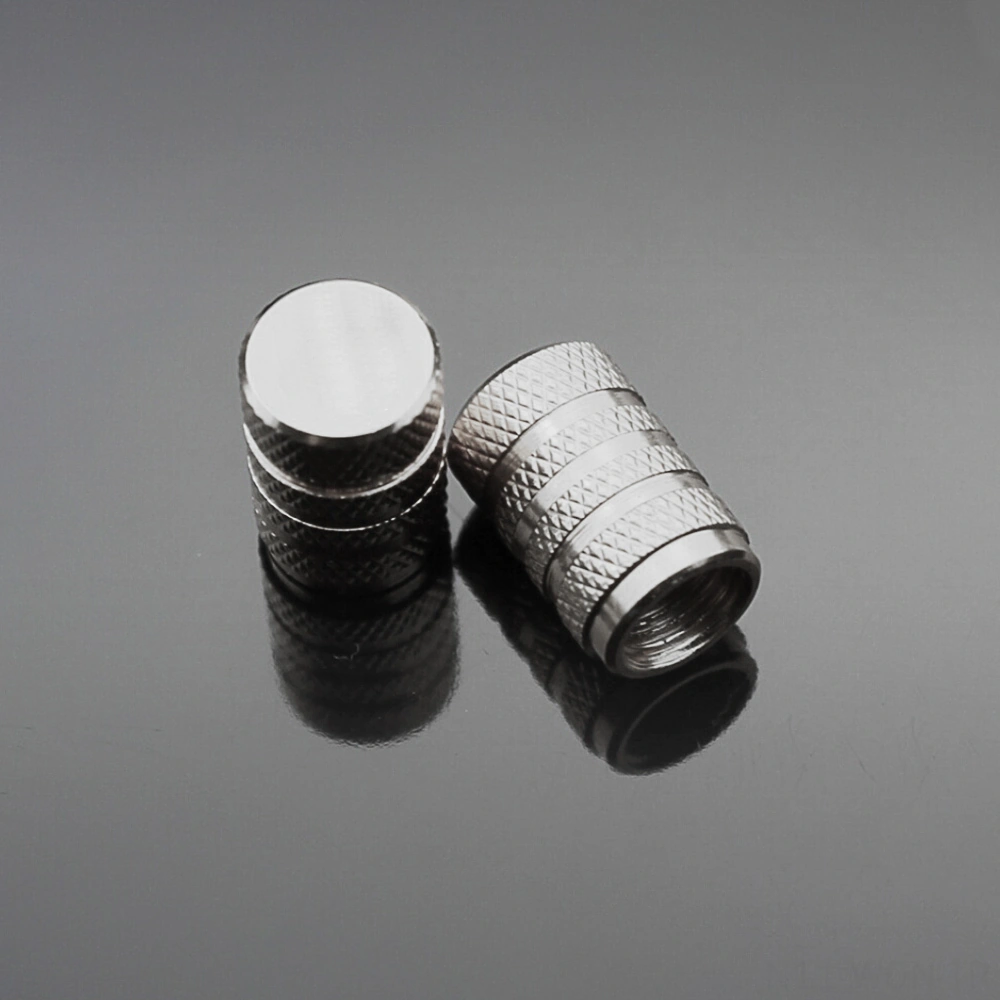Neevoyu 4 Adet Alüminyum Lastik Ventil Kapağı - Gümüş Renk, 4x4x2cm ...