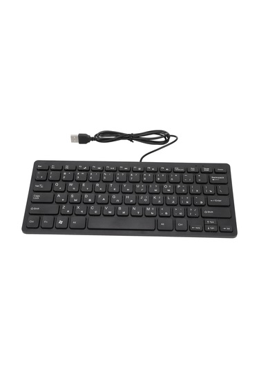 Klavye 78 Tuşlu Sessiz Ultra İnce Kablolu Mini Usb Arayüzlü Masaüstü ...