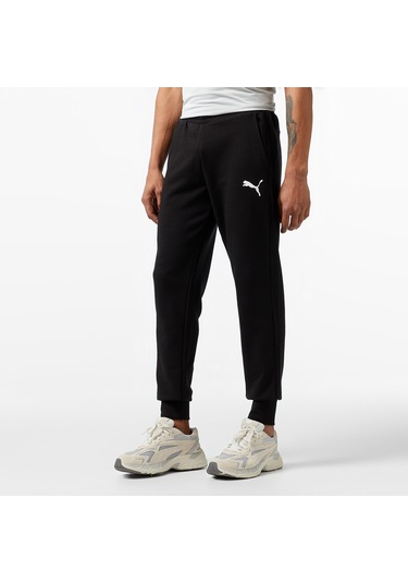 Puma Essential Logo Erkek Siyah Eşofman Altı Düz 586716 Siyah S ...