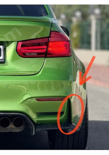 Bmw F80 M3 Arka Tampon Köşe Izgarası-difüzörü 1 Adet Fiyatları ve ...