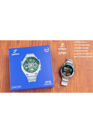Spiface SP41 1.53" Akıllı Saat (İthalatçı Garantili) Gümüş Fiyatları ve ...
