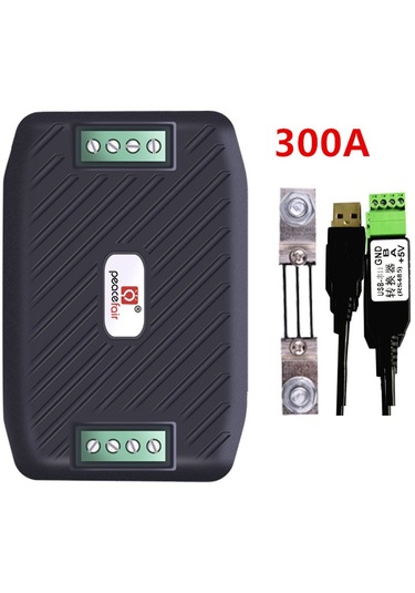 300a Şant Ve Usb-peacefair Yeni Pzem-017 Dc 0-300v Voltmetre Ampermetre ...