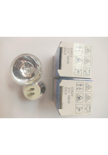 OSRAM 64624 12V 100W G5,3 DUY DİŞCİ ÇANAK AMPUL MADE İN GERMANY ...
