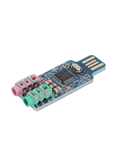 Kangvka Cm108 Çip Usb Ses Kartı - Sürücü Gerektirmeyen, Taşınabilir ...